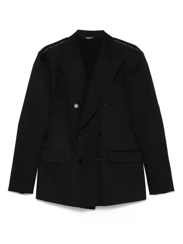 Dolce & Gabbana Double-breasted Blazer - Black