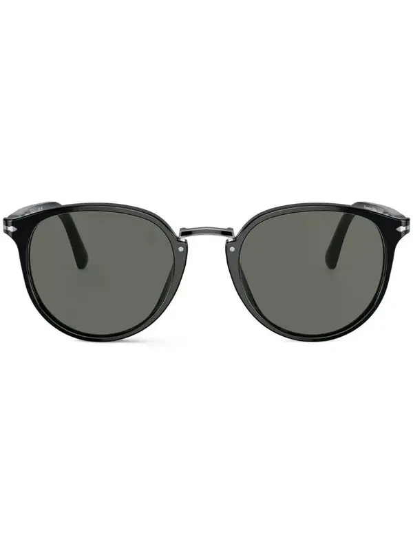 Persol Round-frame Sunglasses - Black