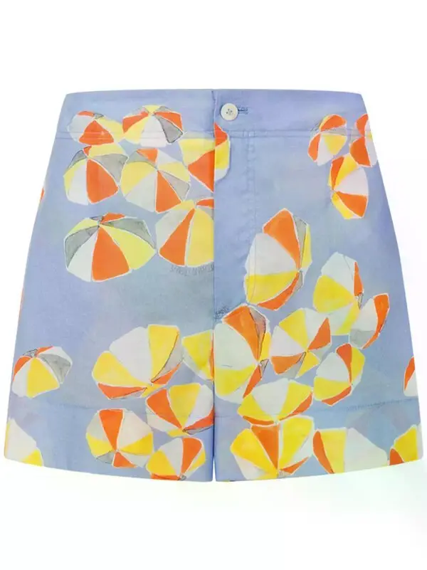 Moschino Printed Shorts - Blue