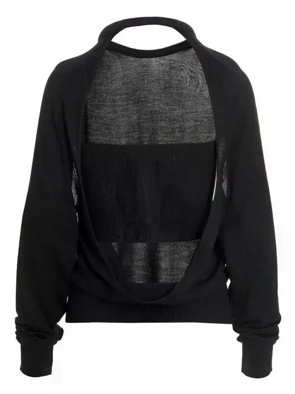 RAMAEL Silk Long Sleeve Top