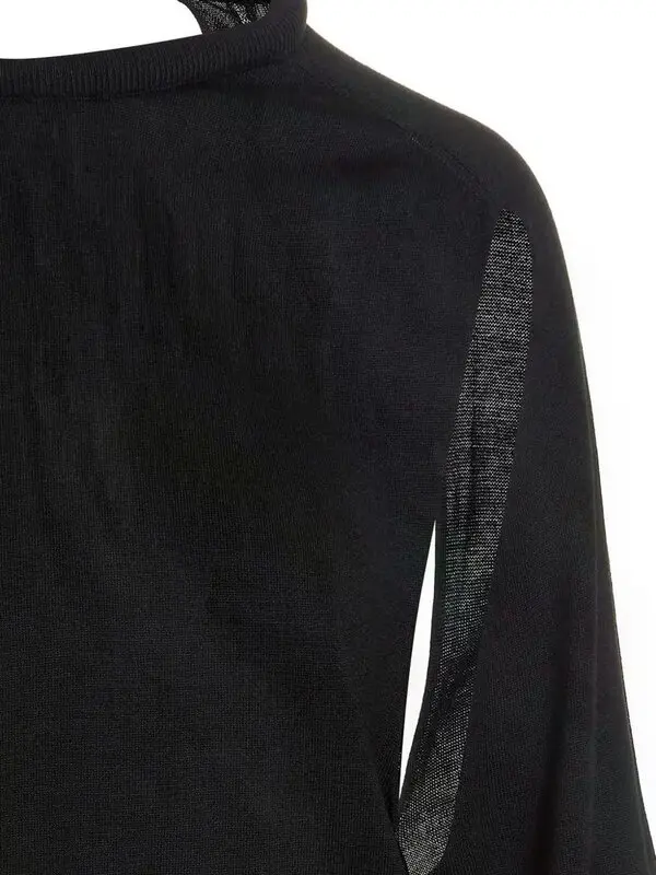 RAMAEL Silk Long Sleeve Top