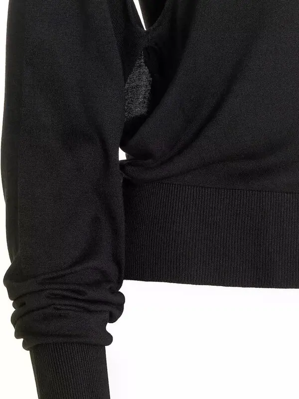RAMAEL Silk Long Sleeve Top