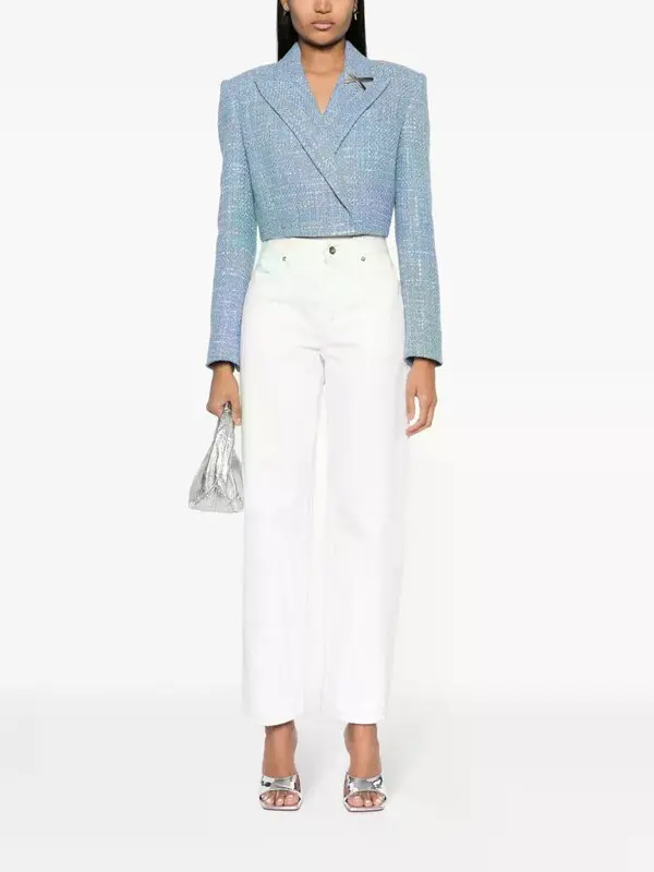 GENNY Cropped Tweed Jacket