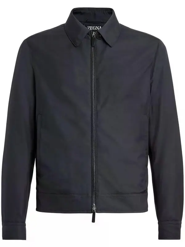 Zegna Leggerissimo Zipped-up Shirt Jacket