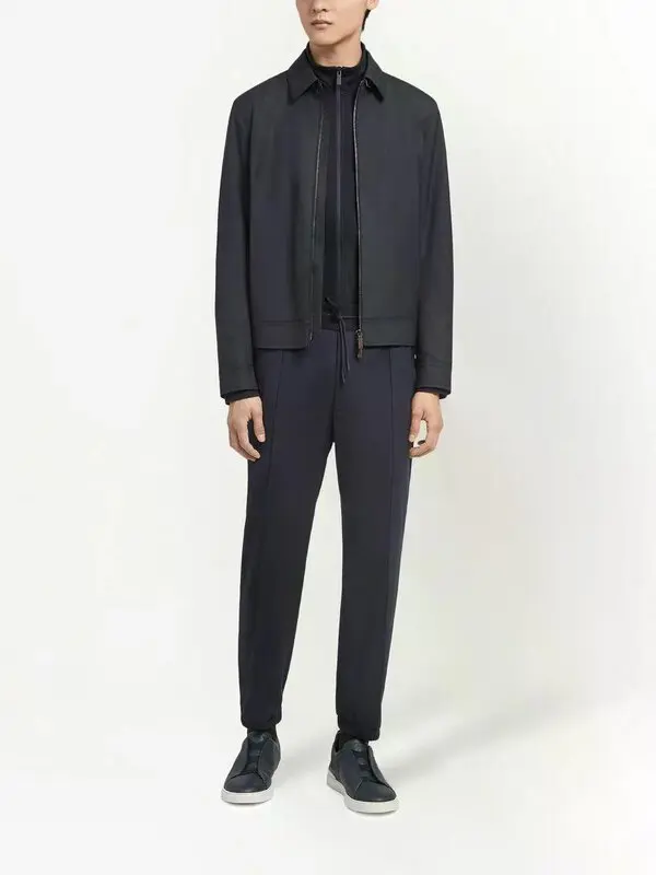Zegna Leggerissimo Zipped-up Shirt Jacket