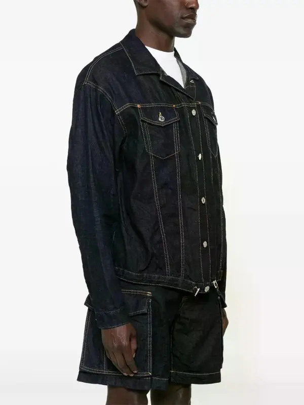 Dsquared2 Drawstring Denim Jacket