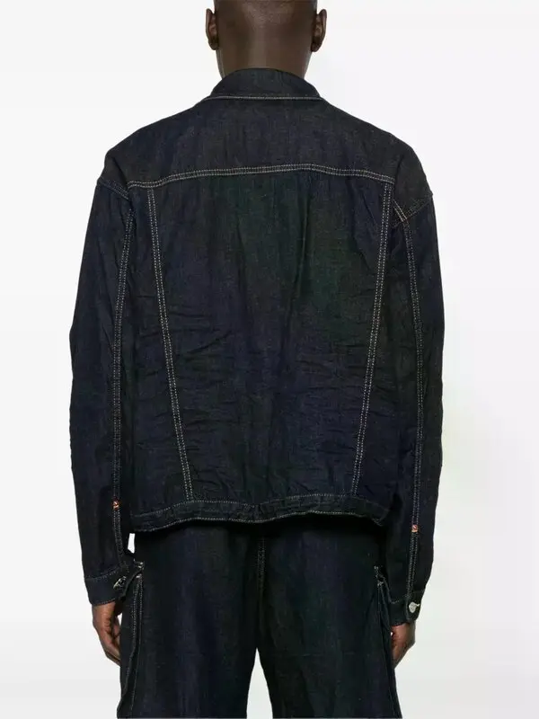 Dsquared2 Drawstring Denim Jacket