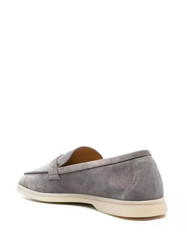 SCAROSSO Leandro Tassel-detail Suede Loafers