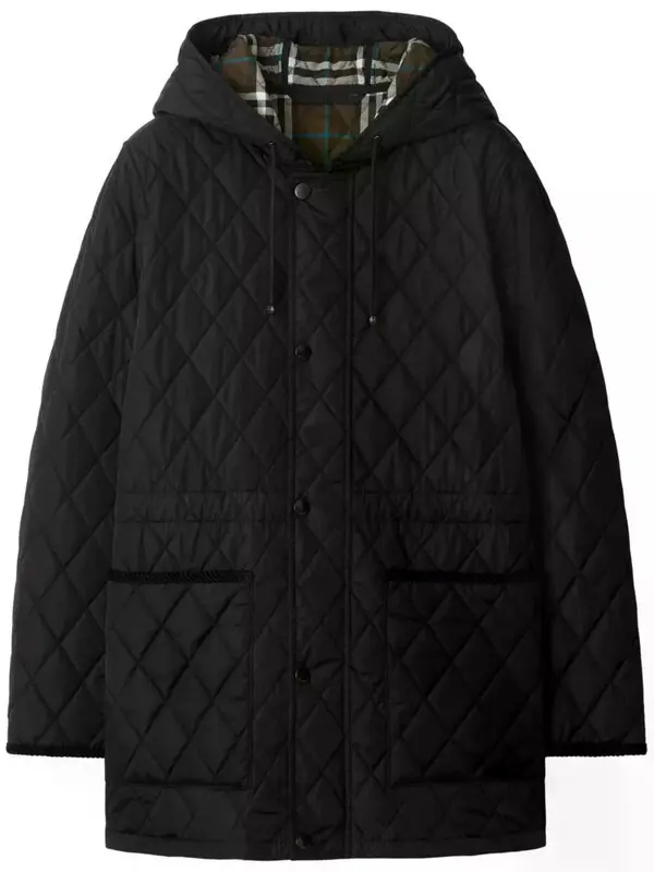 Burberry Devon Quilted Parka