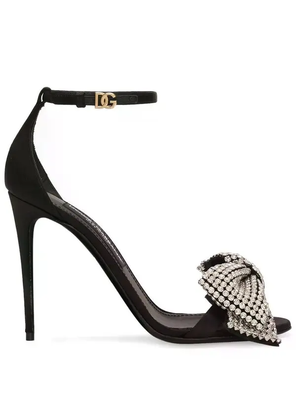 Dolce & Gabbana 105mm Rhinestone Sandals