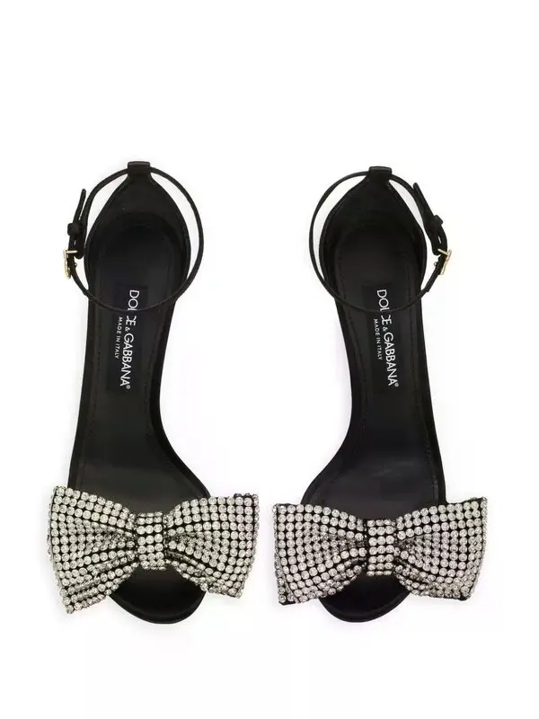 Dolce & Gabbana 105mm Rhinestone Sandals