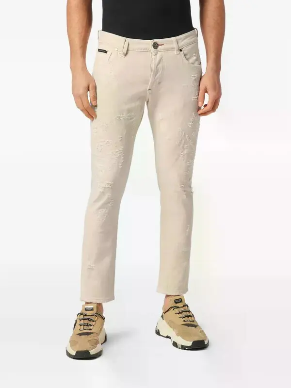 Philipp Plein Logo-patch Jeans