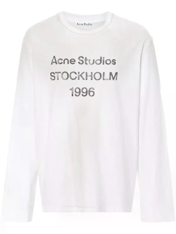Acne Studios Long-sleeve Round-neck T-shirt