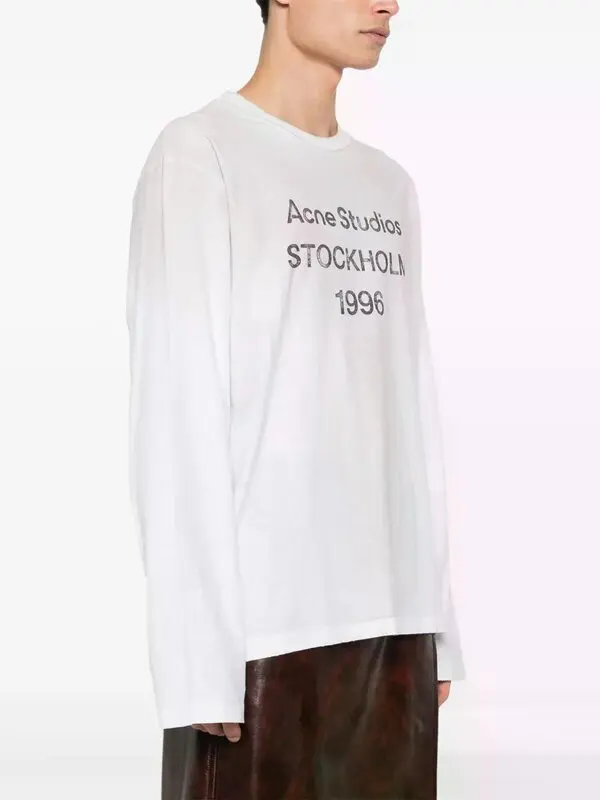 Acne Studios Long-sleeve Round-neck T-shirt