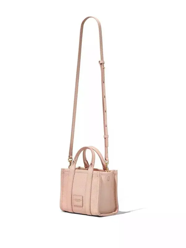 Marc Jacobs Leather Crossbody Tote Bag - Neutrals