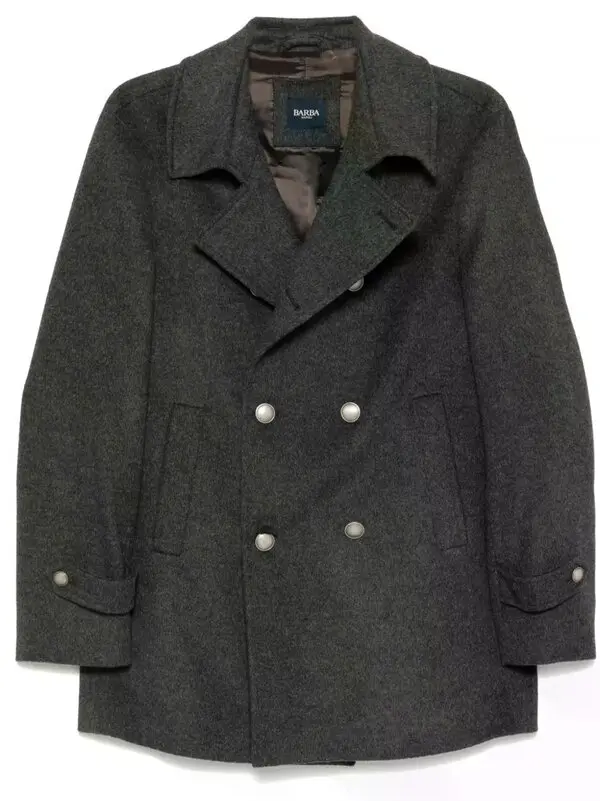 BARBA NAPOLI Double-breasted Pea Coat