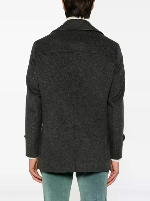 BARBA NAPOLI Double-breasted Pea Coat