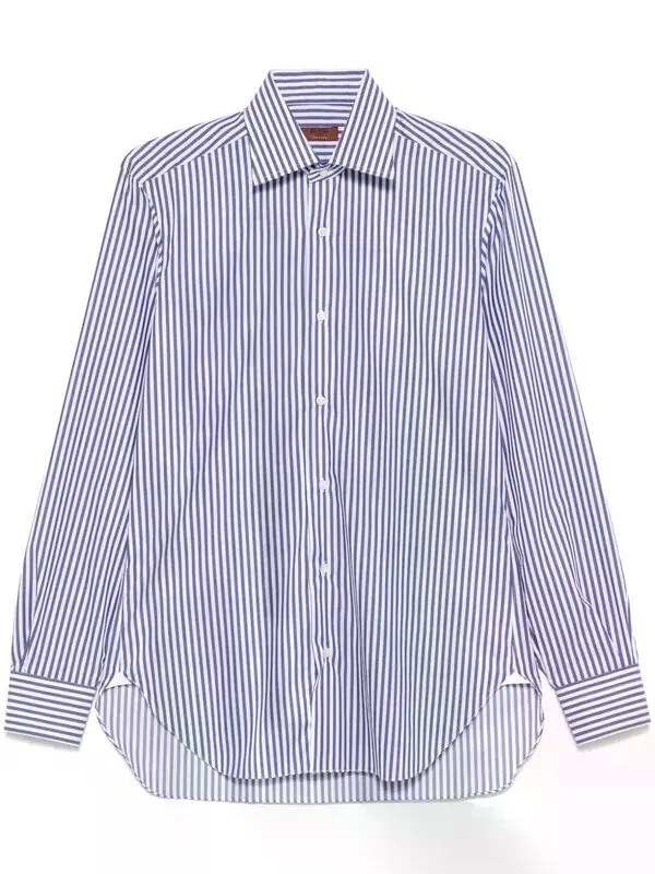 BARBA NAPOLI Striped Shirt