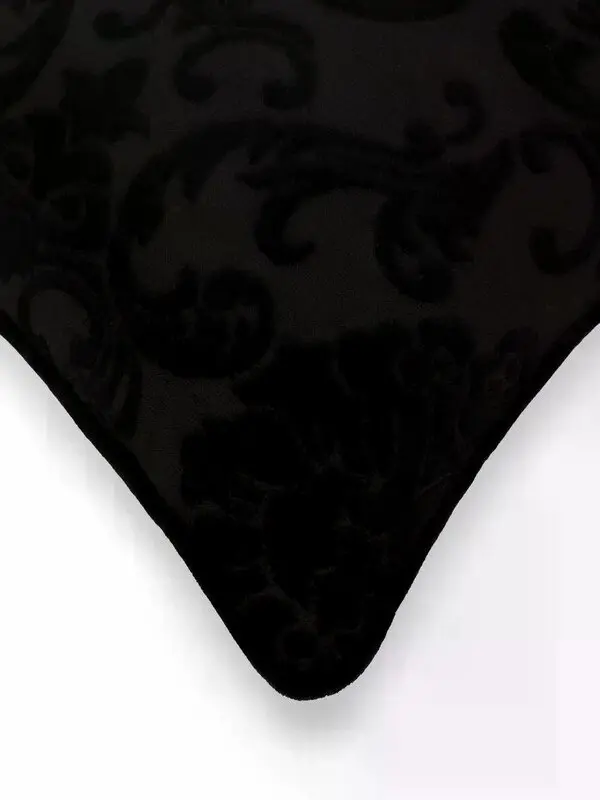 Dolce & Gabbana Small Flocked-logo Cushion