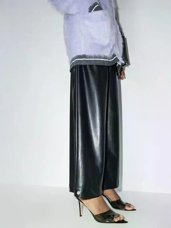 GIANVITO ROSSI Elle 85mm Transparent-strap Mules