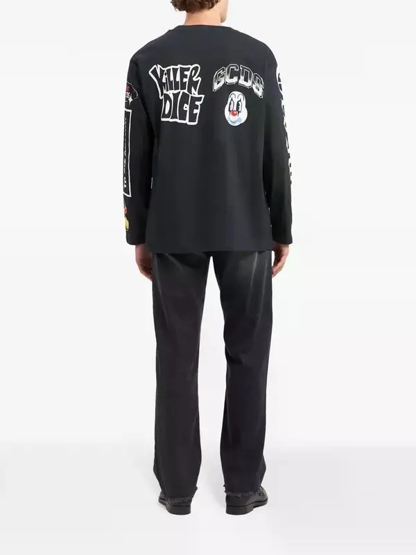 Gcds Logo-print T-shirt