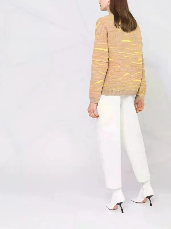 Stella McCartney Tiger-pattern Knitted Cardigan