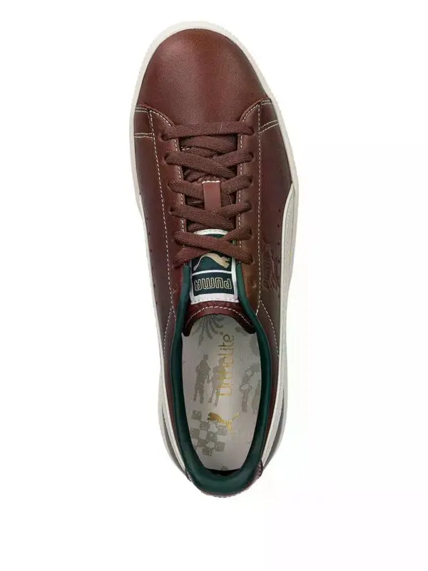 PUMA Clyde Leather Lace-up Sneakers