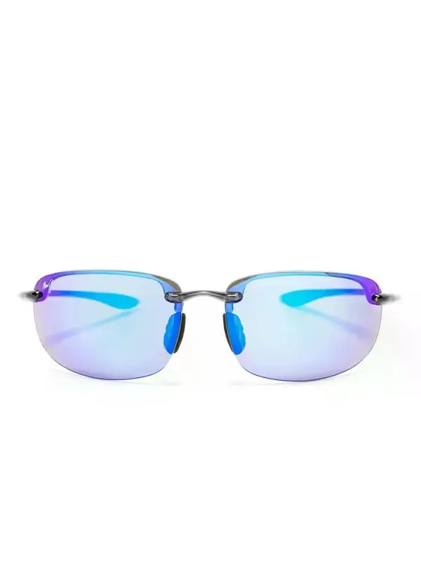 Maui Jim Hookipa Rectangle-frame Sunglasses - Grey