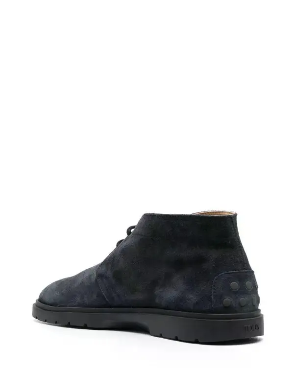 TOD'S Suede Desert Boots - Blue