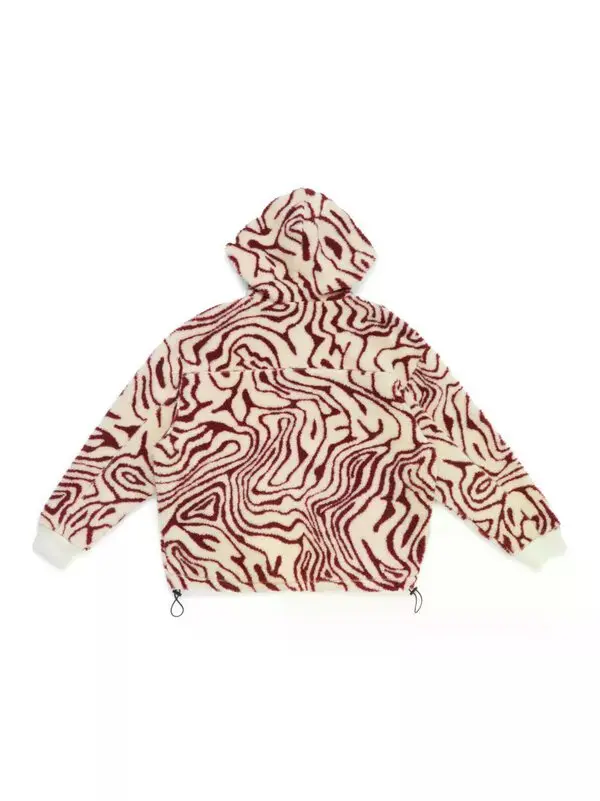 COUNTY OF MILAN Printed Fleece Jacket