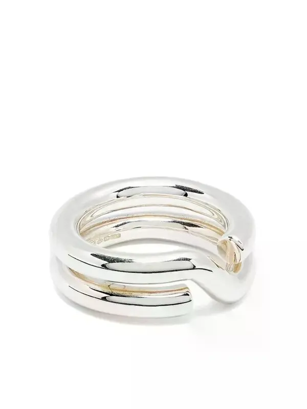 OUIE Sterling Keyring - Silver