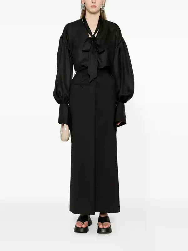 MAISON MARGIELA Textured Maxi Skirt