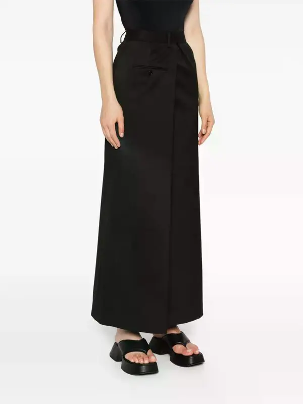 MAISON MARGIELA Textured Maxi Skirt