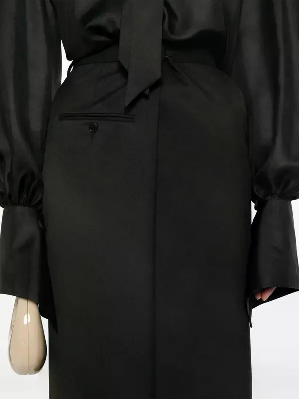 MAISON MARGIELA Textured Maxi Skirt