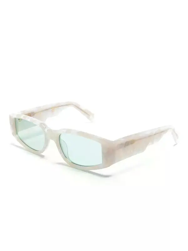 PAURA Vegas Rectangle-frame Sunglasses