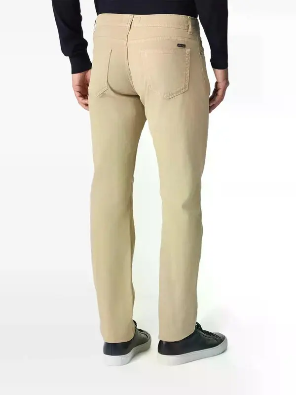 Brooks Brothers Cotton Tapered Trousers