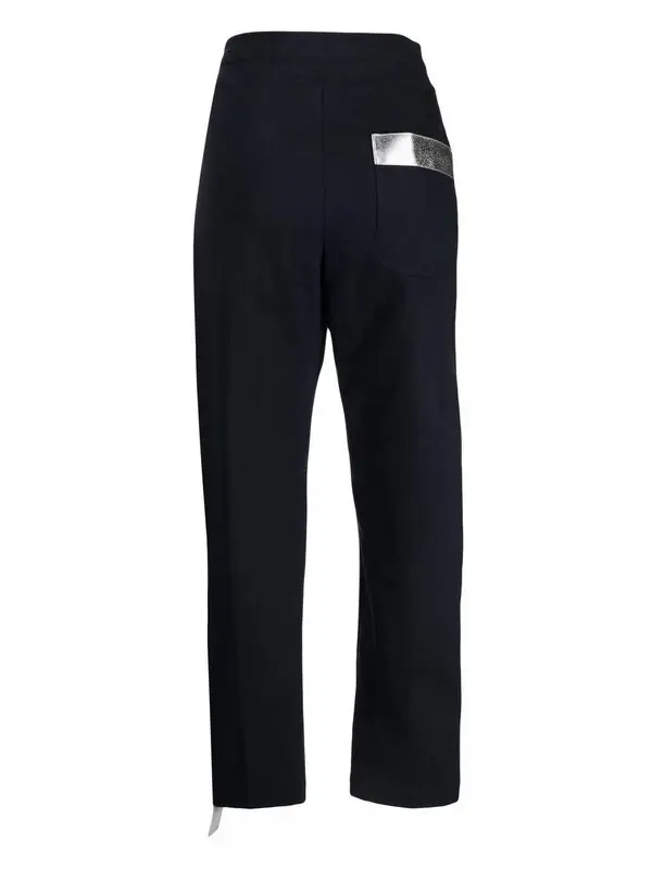 MADISON MAISON Laminated-band Cotton Trousers