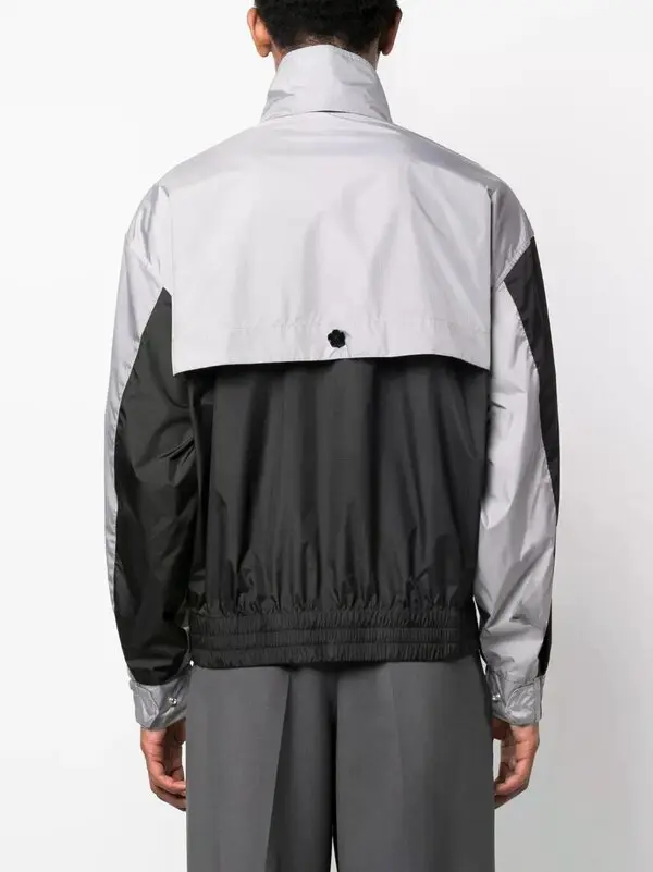 Kenzo Two-tone Logo-print Lightweight Jacket