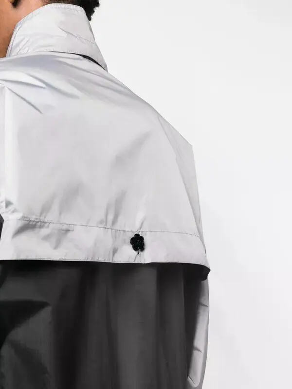 Kenzo Two-tone Logo-print Lightweight Jacket