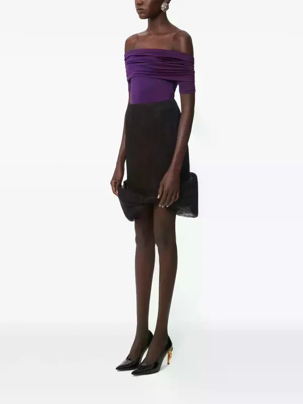 Nina Ricci Lace Bow Skirt