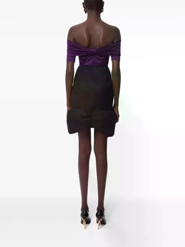 Nina Ricci Lace Bow Skirt