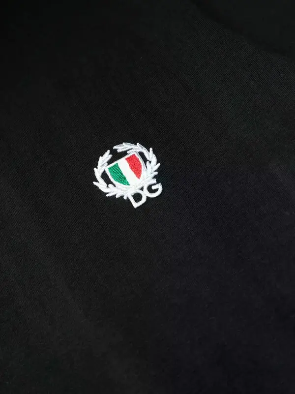 Dolce & Gabbana Logo-embroidered T-shirt