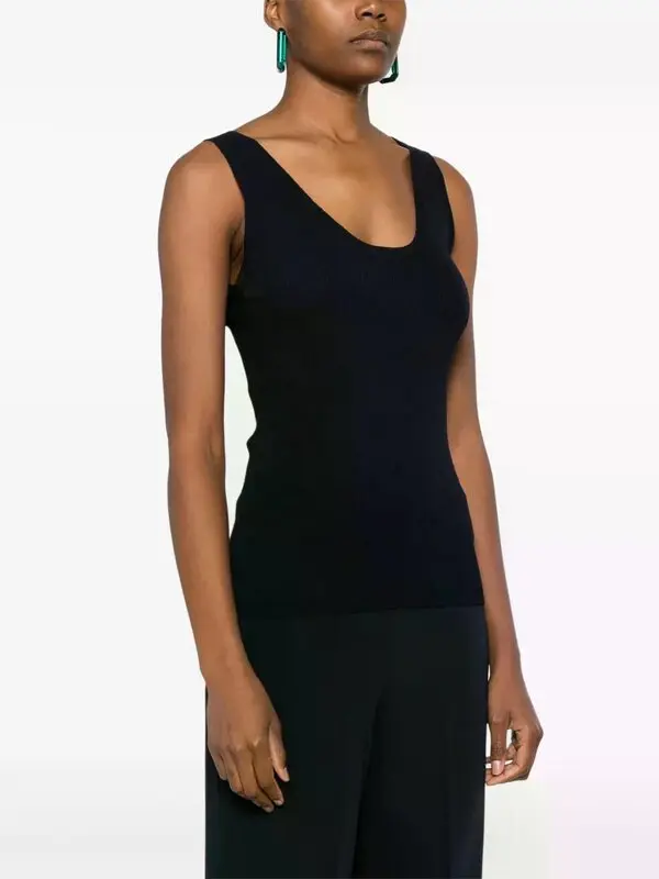 P.a.r.o.s.h Ribbed-knit Tank Top