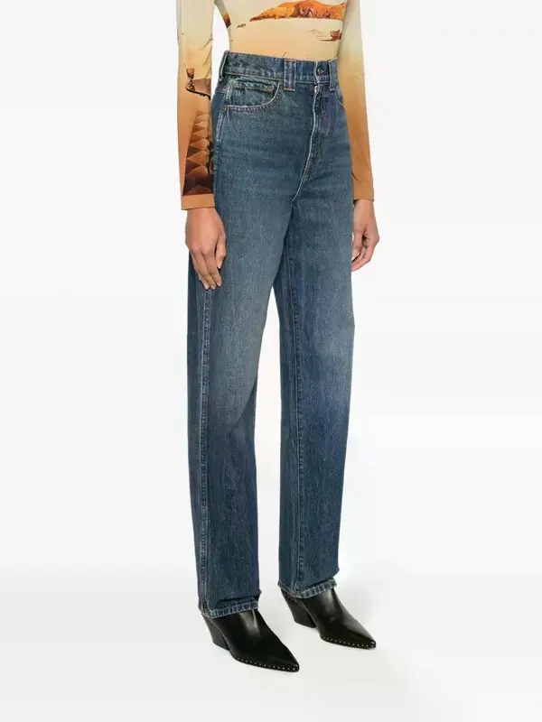 Khaite Albi Straight-leg Jeans