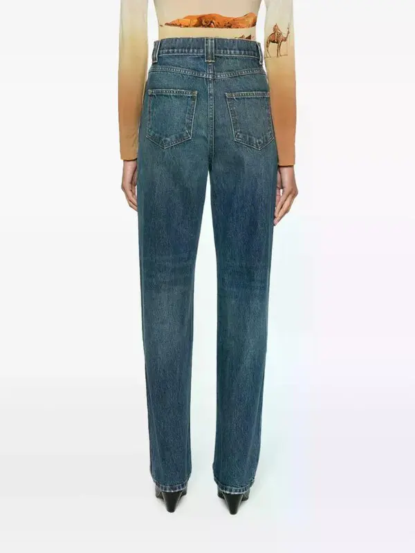 Khaite Albi Straight-leg Jeans