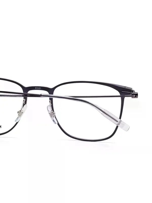 Montblanc Square-frame Glasses - Grey