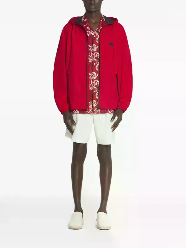 LANVIN Leaf-print Shirt
