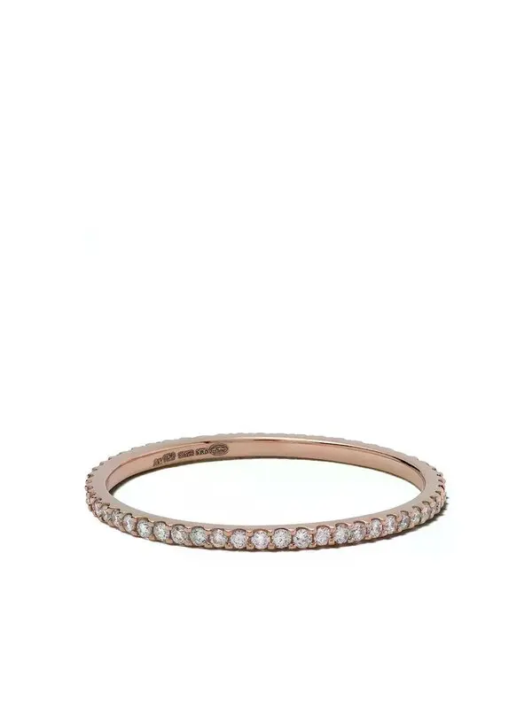 WE BY WHITEBIRD 18kt Rose Gold Diamond Solange Ring - Pink