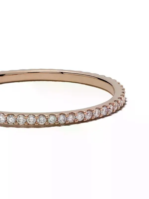 WE BY WHITEBIRD 18kt Rose Gold Diamond Solange Ring - Pink