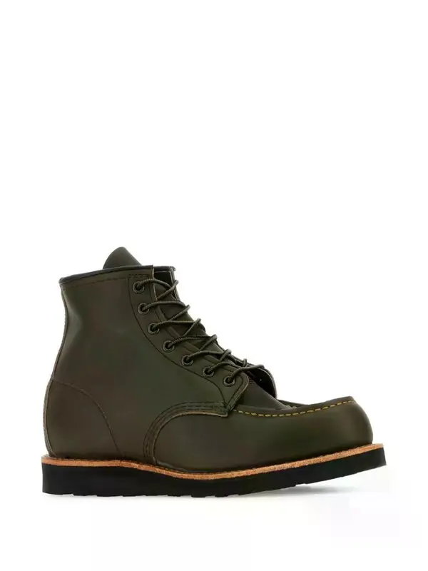Red Wing Leather Ankle Boots - Green